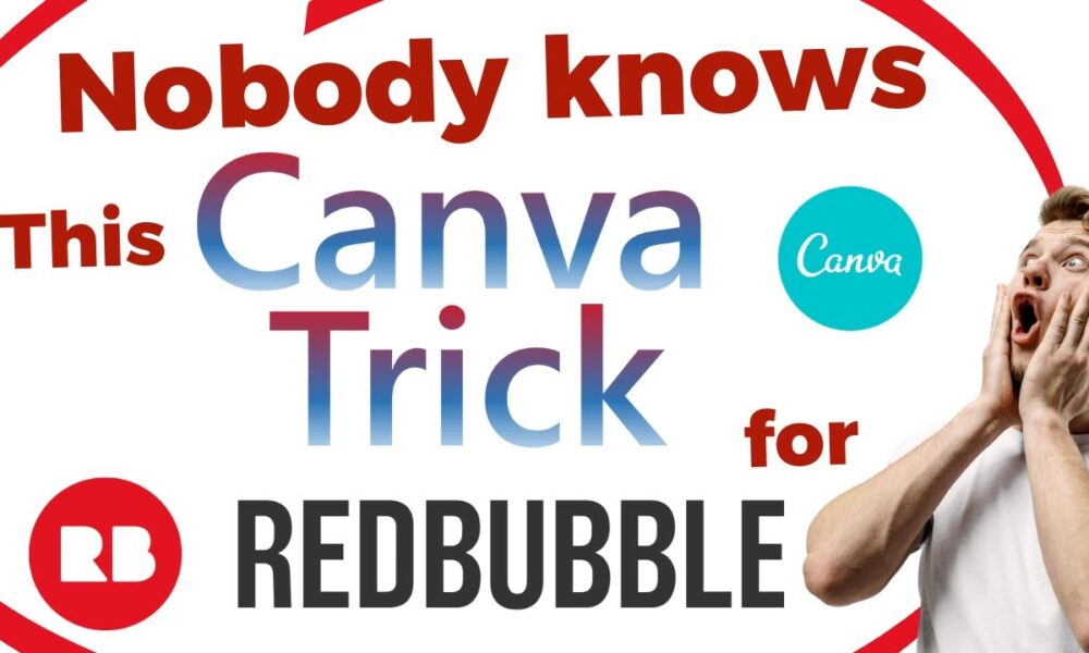 Canva for Redbubble: A trick to Create Scalable Designs with Variables ...