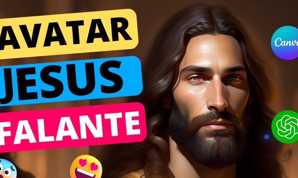 SAIBA COMO CRIAR AVATAR Animado de JESUS Tutorial Completo com Canva e ...