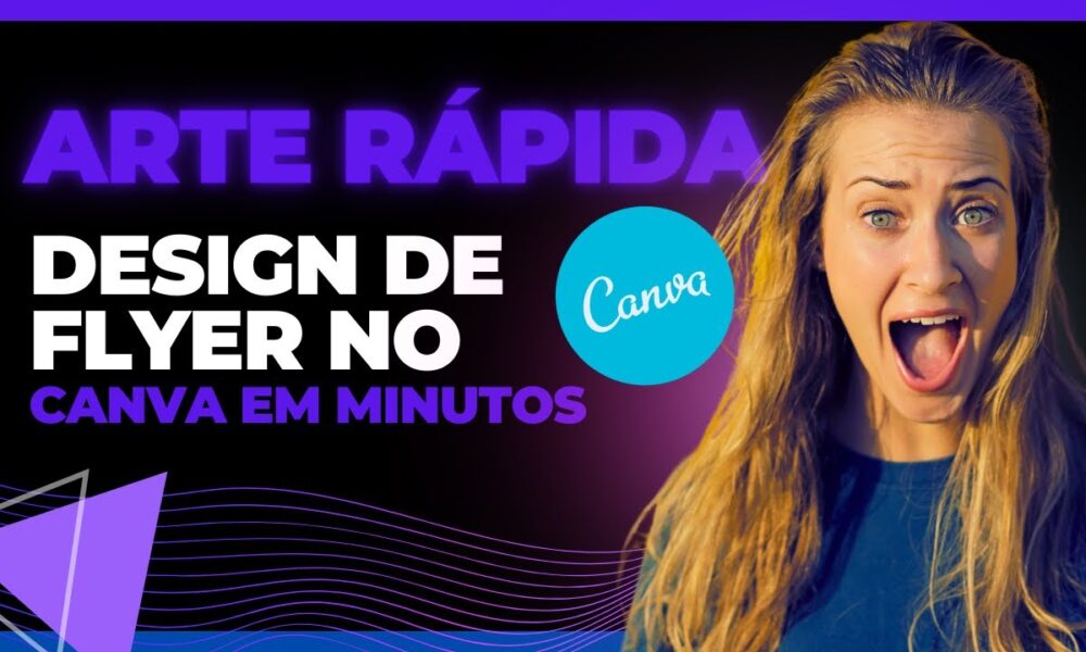 Design Rápido: Flyer Profissional no Canva – Speed Art - Foco Digital