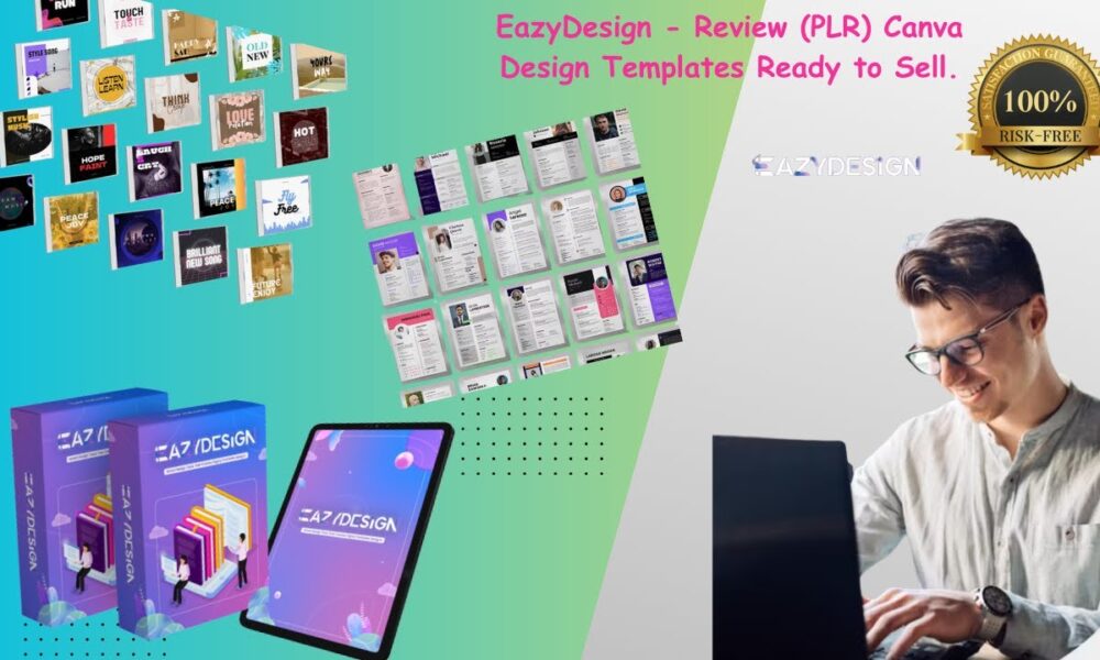 EazyDesign – Review (PLR) Canva Design Templates Ready to Sell. - Foco Digital