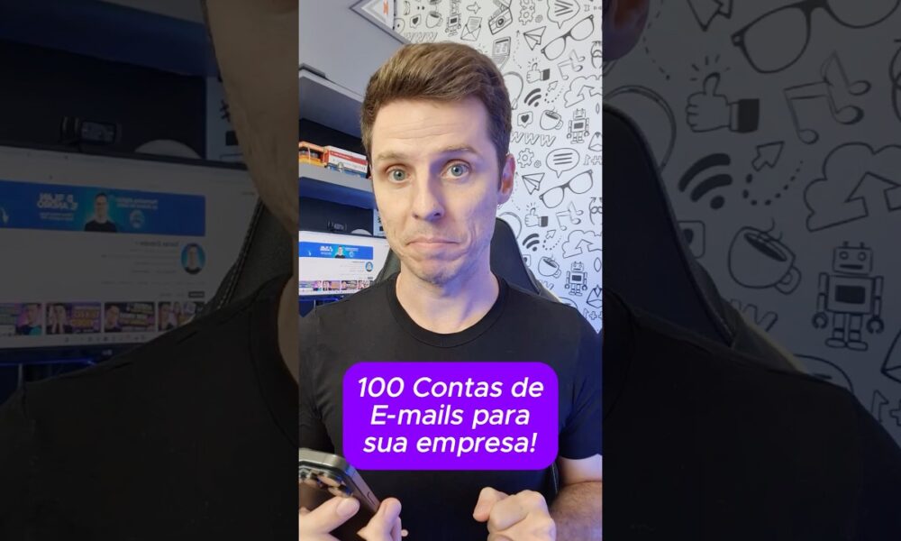 Como criar até 100 contas de E-mail Profissional para sua empresa ...