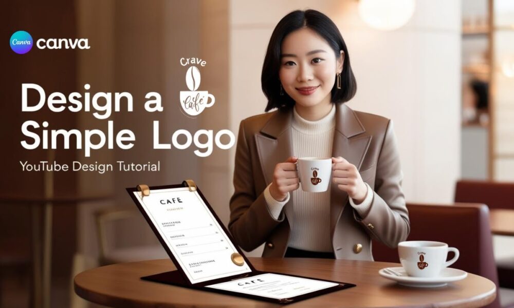 How to Create Simple Logo Designs in Canva for free – Step-by-Step Tutorial – For Cafe - Foco ...