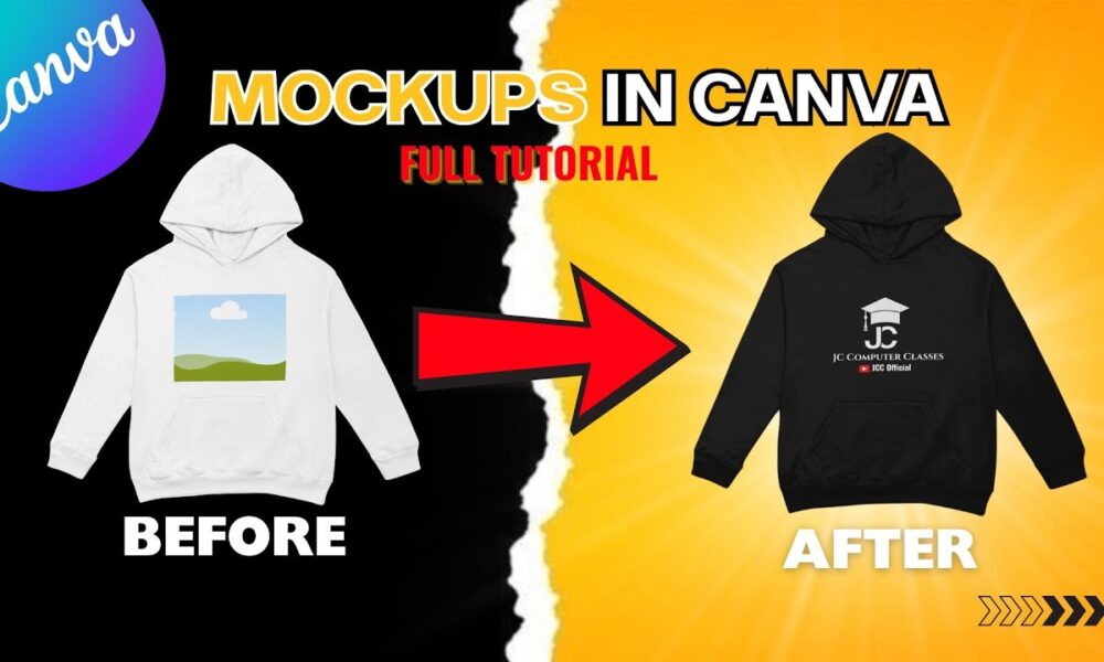 How to Make Stunning Mockups in Canva | Step-by-Step Tutorial (No ...