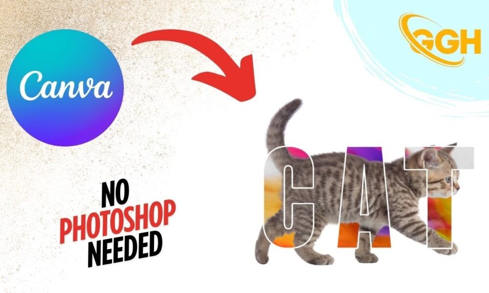 Canva Typography Tutorial : Design Beautiful Text Effect Easily! NO ...