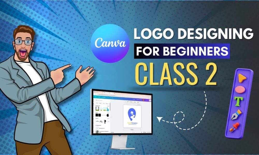 Canva Class 2 | Logo designing on Canva | Logo Designing | Travel ...