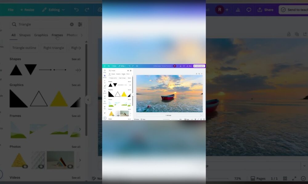 How to Make Geometric Perspective Art in Canva - Foco Digital