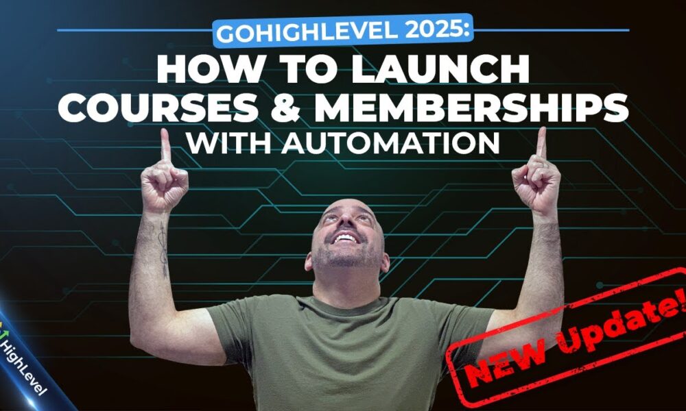 How To Create A Course & Memberships in Gohighlevel Full Tutorial ...