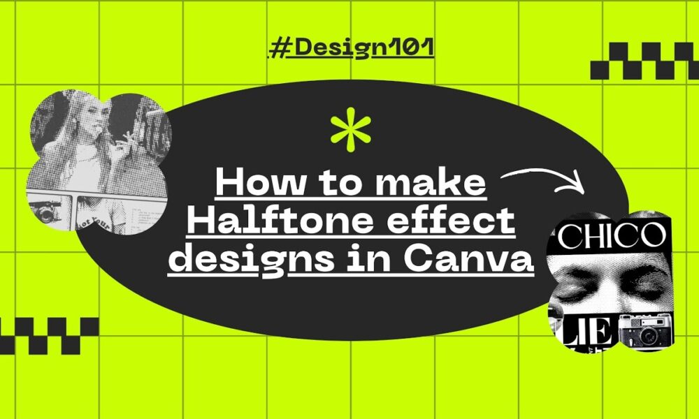 Canva Halftone Effect Tutorial | Raw, Beginner Friendly🌱 #canvatutorial ...