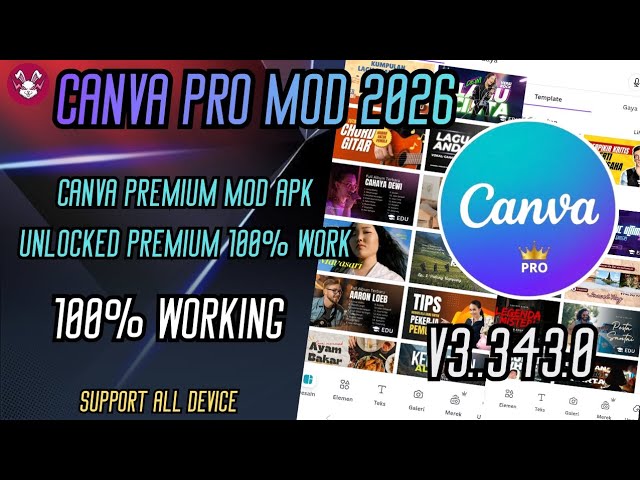Update Canva Pro : Design & Editing Video Pro Mod Apk 2026 Freelifetime ...